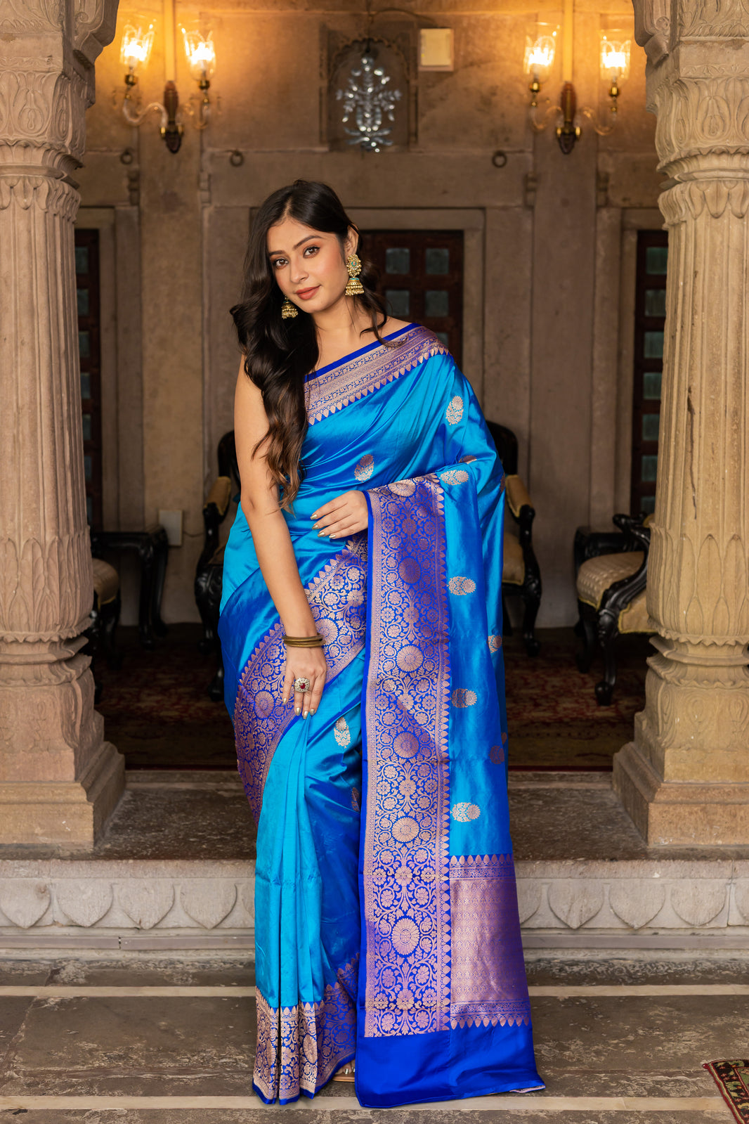 Pure Banarasi Katan Silk Saree | Handloom Sarees – Panaya