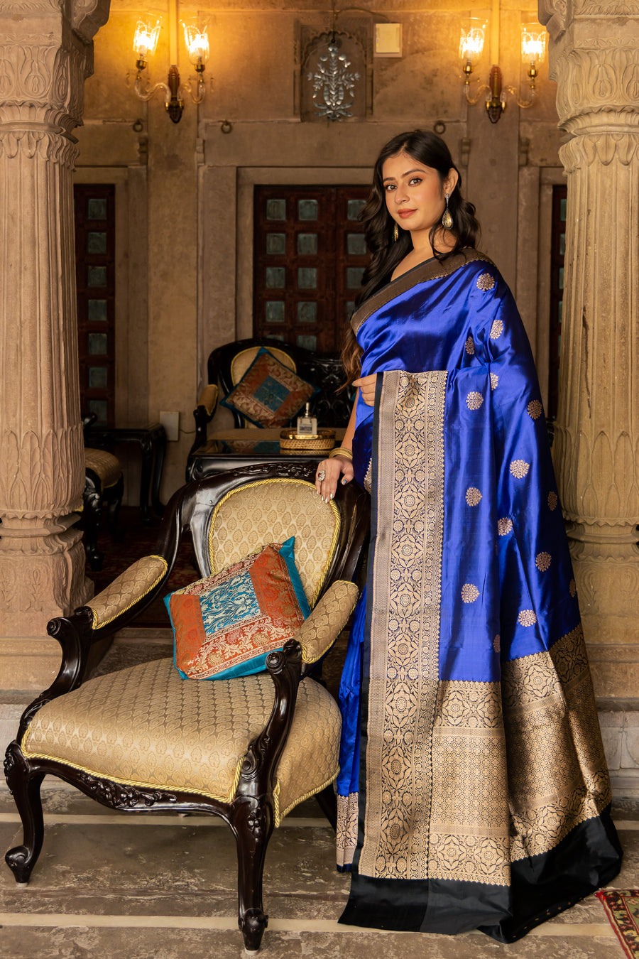 Pure Banarasi Katan Silk Saree | Handloom Sarees – Panaya